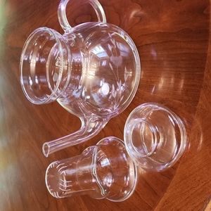 Princess House | Dining | Princess House 3piece Tea Pot | Poshmark